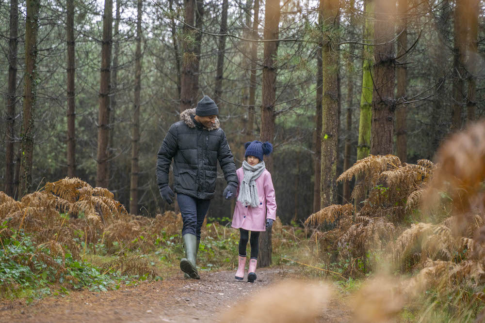 Family fun in the forest: it's good for the soul!